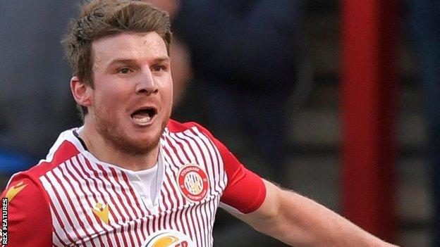 Chris Stokes: Defender signs new deal at Forest Green Rovers - BBC Sport