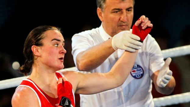 European Games: Ireland's Olympic champion Kellie Harrington first ...