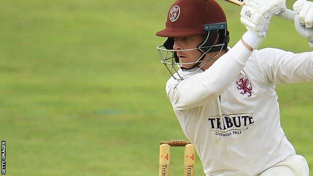 Bob Willis Trophy: Somerset's Tom Abell hits 59 before Worcestershire ...