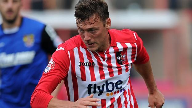 Lee Holmes: Exeter City starting to build momentum - BBC Sport