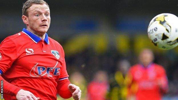 Brian Wilson: Oldham Athletic defender agrees one-year extension - BBC ...