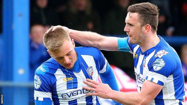 Irish Premiership: Dylan Davidson and Dylan King released by Coleraine ...