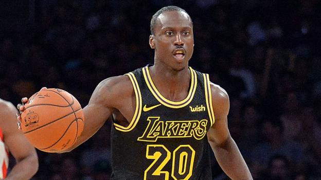 Andre Ingram: LA Lakers player makes NBA debut aged 32 - BBC Sport