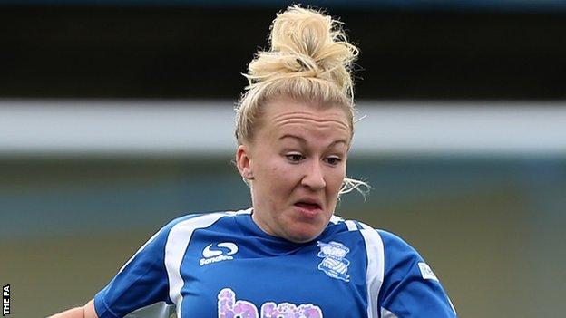 Chelsea Weston: Notts County Ladies full-back out for season with knee ...