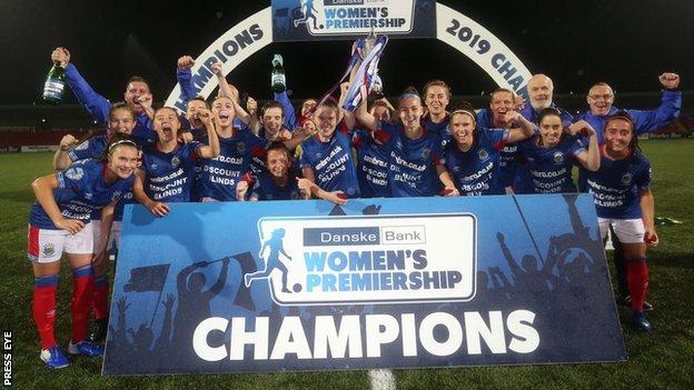 Women's Champions League: Linfield face Anderlecht in qualifying - BBC ...