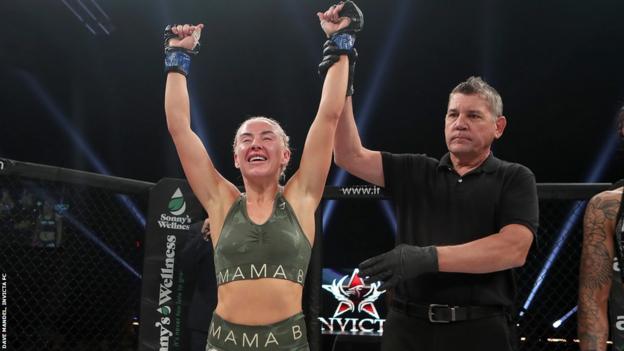 UFC: Shauna Bannon to make debut in London in July - BBC Sport