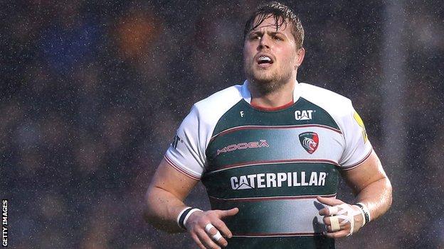Ed Slater: Leicester Tigers lock to be fully fit for season after knee ...
