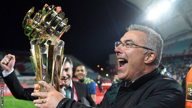 New Zamalek coach Augusto Inacio starting from 'zero' - BBC Sport