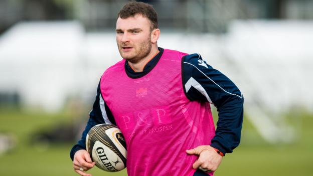 Dave Cherry: Edinburgh hooker extends stay until 2020 - BBC Sport