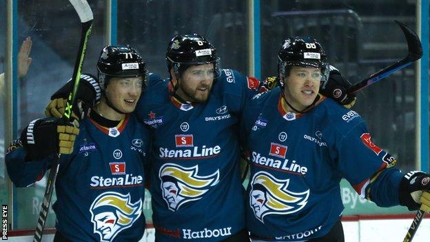Elite League: Giants start Flames triple-header with win to move level ...