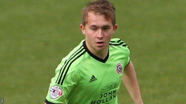 Louis Reed: Sheffield United midfielder moves to Chesterfield on loan ...