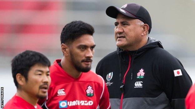 Japan v South Africa: Jamie Joseph promises Rugby World Cup surprise ...