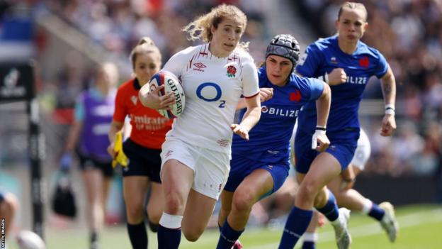 Abby Dow: England wing to leave Harlequins and join Ealing Trailfinders ...