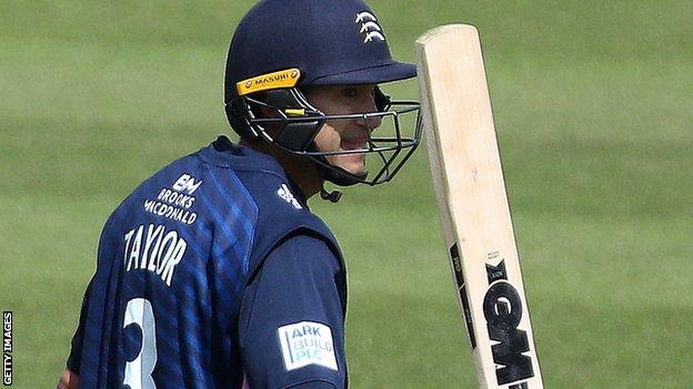 One-Day Cup: Ross Taylor shines on debut as Middlesex beat Surrey at ...