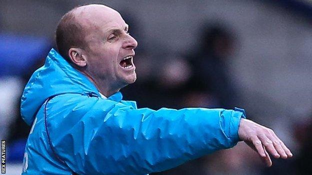 Jon McCarthy: Chester sack manager after one win in eight games - BBC Sport