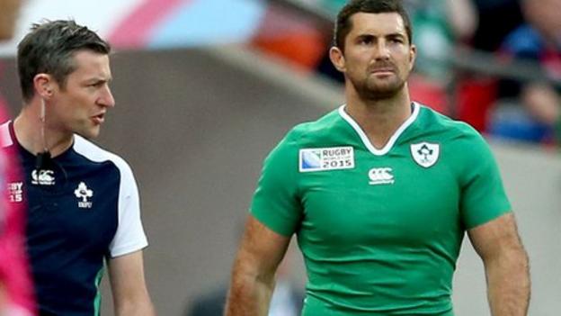 Rugby World Cup 2015: Rob Kearney fitness boost for Ireland - BBC Sport