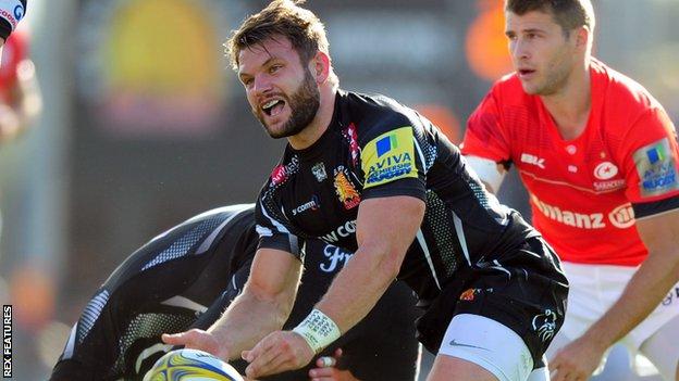 Dave Lewis: Exeter Chiefs scrum-half to miss rest of season with knee ...