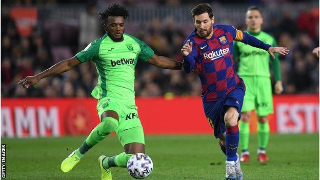 Barcelona 5-0 Leganes: Lionel Messi scores twice in Copa del Rey win ...