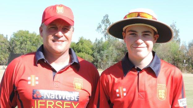 World Cricket League Four: Relegated Jersey beat Italy as father and ...