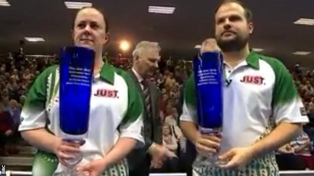 Second World Indoor title as Jamie Chestney gains revenge over Darren ...