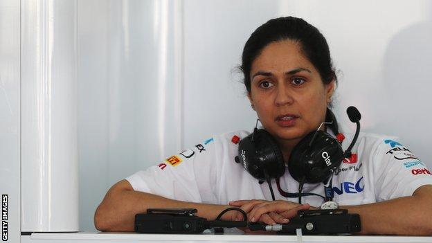 Monisha Kaltenborn: F1's first female team boss leaves Sauber - BBC Sport