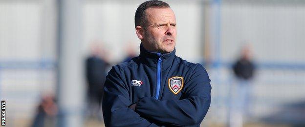 Rodney McAree: Coleraine boss leaves club by mutual consent - BBC Sport