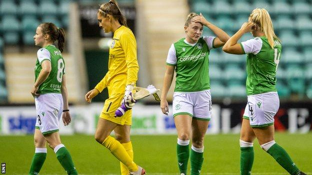 Slavia Prague 5-1 Hibernian Ladies (9-2 agg): Scots out of Champions ...