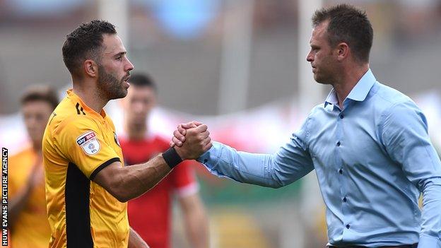 Newport County: Robbie Willmott impressed by club's revival - BBC Sport
