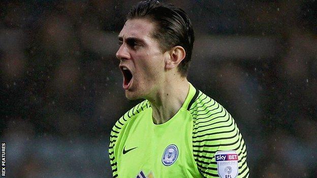 Luke McGee: Tottenham goalkeeper extends Peterborough loan spell - BBC ...