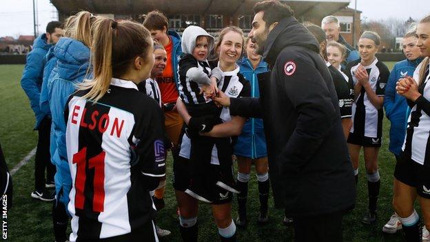 Newcastle United Women announce first ever game at St James' Park - BBC ...