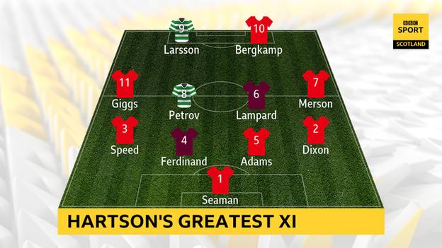 John Hartson: Former Arsenal & Celtic striker picks his greatest XI of ...