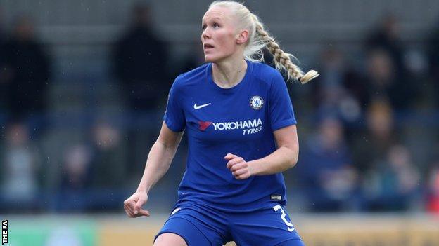 Maria Thorisdottir: Chelsea Women defender signs new deal to 2021 - BBC ...