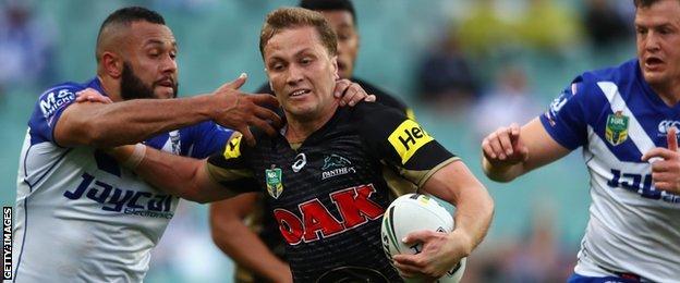 Australia v Scotland: Tyler Cassel called into Four Nations squad - BBC ...