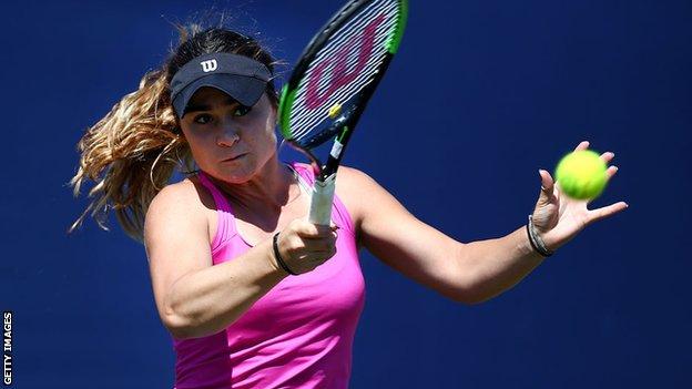 French Open 2018: Gabriella Taylor beaten by Mariana Duque-Marino in ...