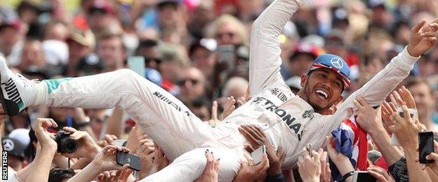 Formula 1: From 43 points back to a six-point lead - how Hamilton ...