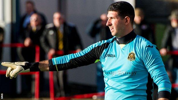 Queen of the South sign keeper Alan Martin from Dumbarton despite ...