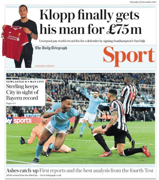 Thursday's back pages - BBC Sport