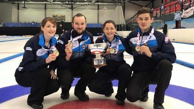 Scotland beat Canada 8-5 to win World Mixed Curling Championship - BBC ...