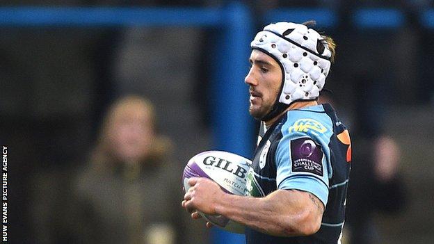 Matthew Morgan: Cardiff Blues back 'fantastic' against Bristol - Wilson ...