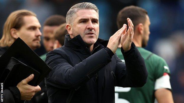 Ryan Lowe: Plymouth Argyle boss named League One Manager of the Month ...