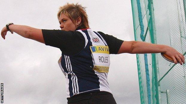 Philippa Roles: Discus thrower who represented GB and Wales dies aged ...