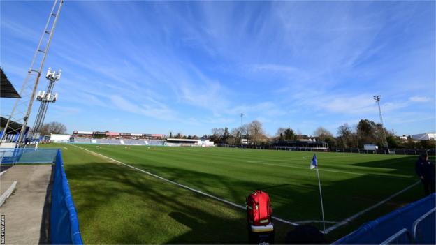 Wealdstone v Chesterfield postponed due to waterlogged pitch - BBC Sport