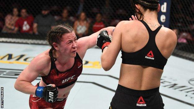 UFC Fight Night 154: Molly McCann beats Ariane Lipski in South Carolina ...