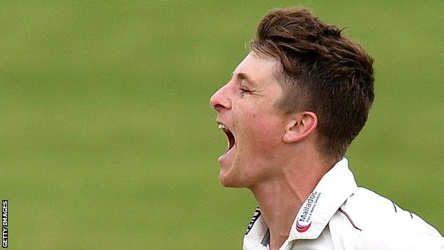 County Championship: Tom Abell takes hat-trick as Nottinghamshire avoid ...