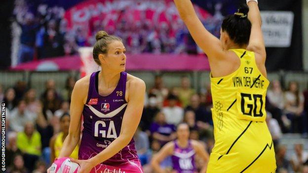 Netball Superleague 2022: Thunder beat Lightning to extend lead at top ...