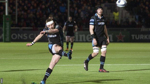 European Champions Cup: Glasgow Warriors 12-14 Munster - BBC Sport