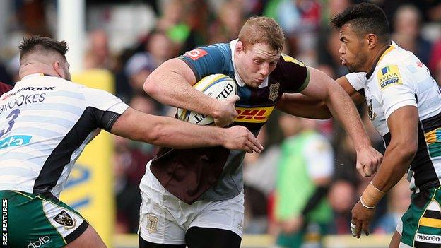 George Merrick: Harlequins lock signs new contract with Premiership ...
