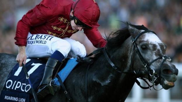 Roaring Lion named Horse of the Year at Cartier Racing Awards - BBC Sport
