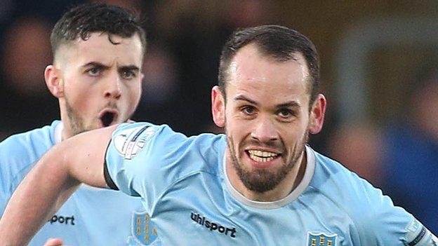 Player of month Kane hails Jeffrey's impact at Ballymena - BBC Sport