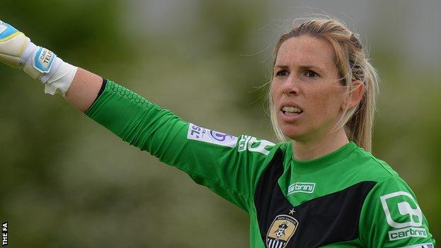 Carly Telford: England and Notts County Ladies goalkeeper out for up to ...